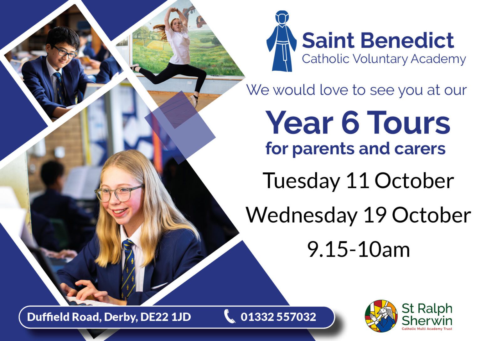 Year 6 tours - Saint Benedict, A Catholic Voluntary Academy