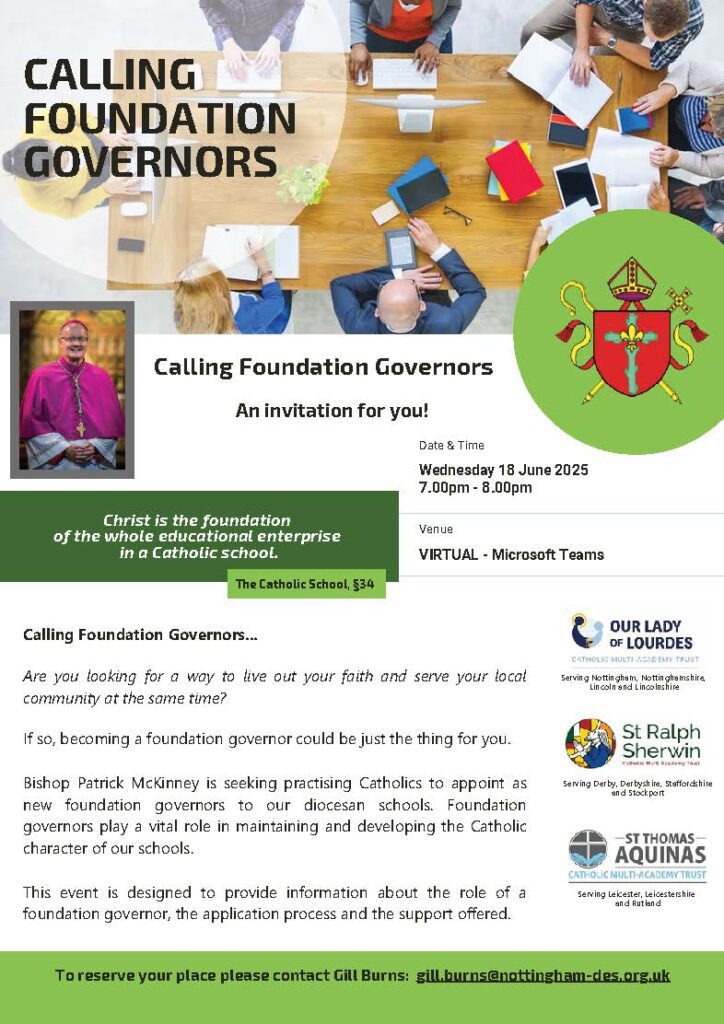 Becoming a Foundation Governor - Saint Benedict, A Catholic Voluntary ...